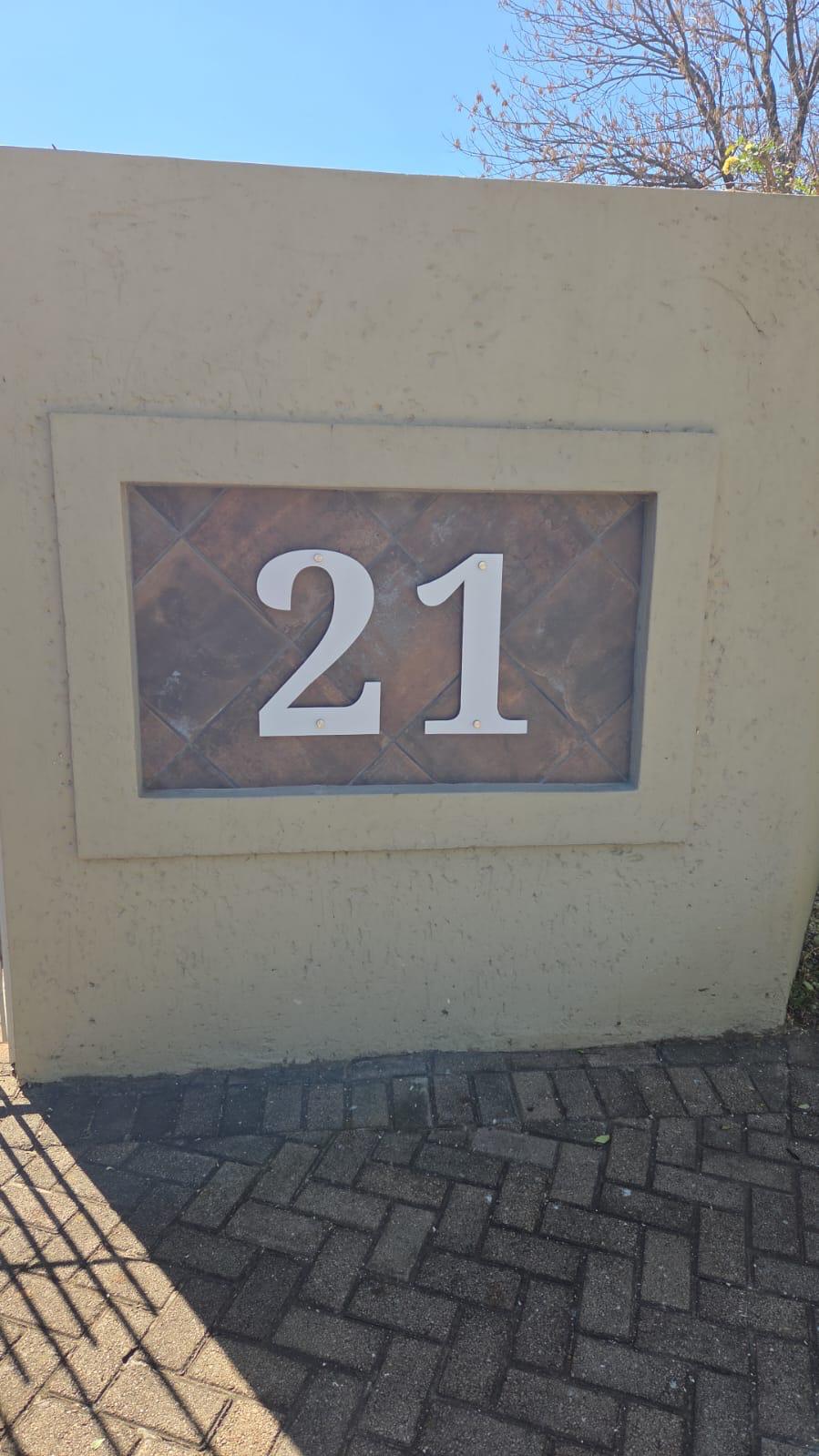 Powder Coated House Number - Steel Age Creations