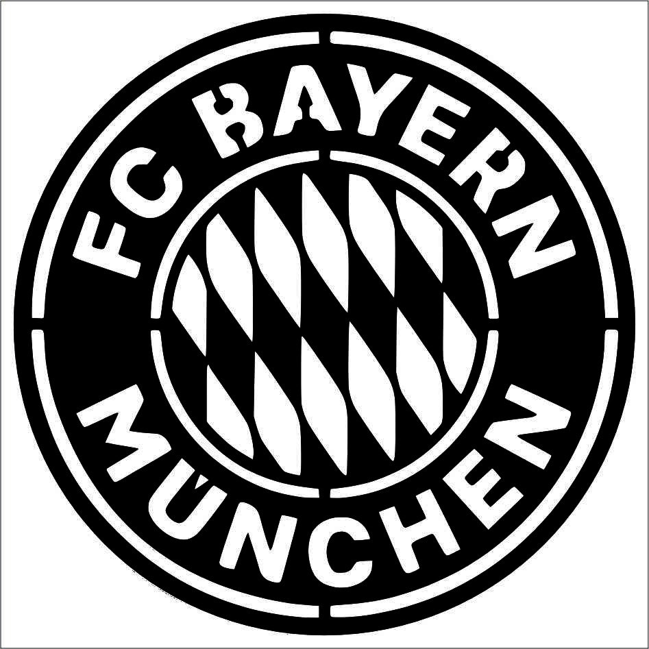 FC Bayern Munchen Club Crest - Steel Age Creations
